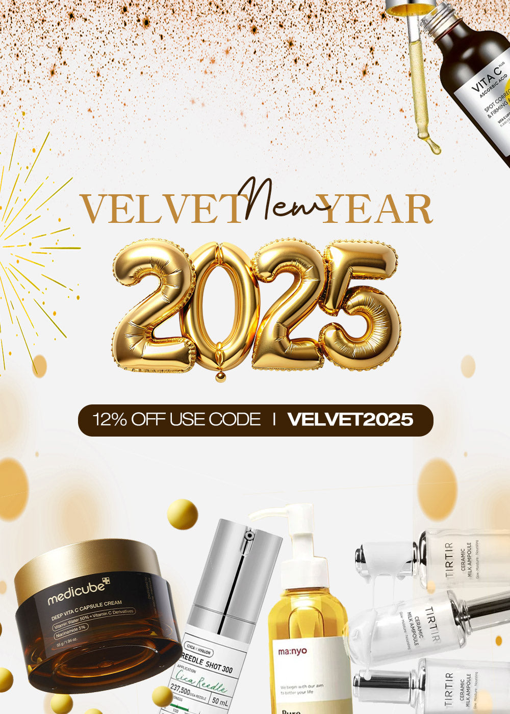 Velvet Vanity - Born to Shine Korean Skincare accessiories